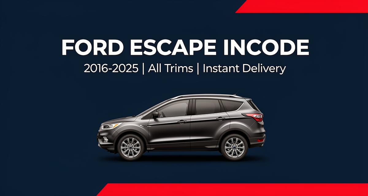 Ford Escape Incode Calculator 2014-2024 | PatsKiller