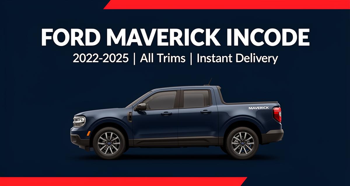 Ford Maverick Incode Calculator 2022-2024 | PatsKiller