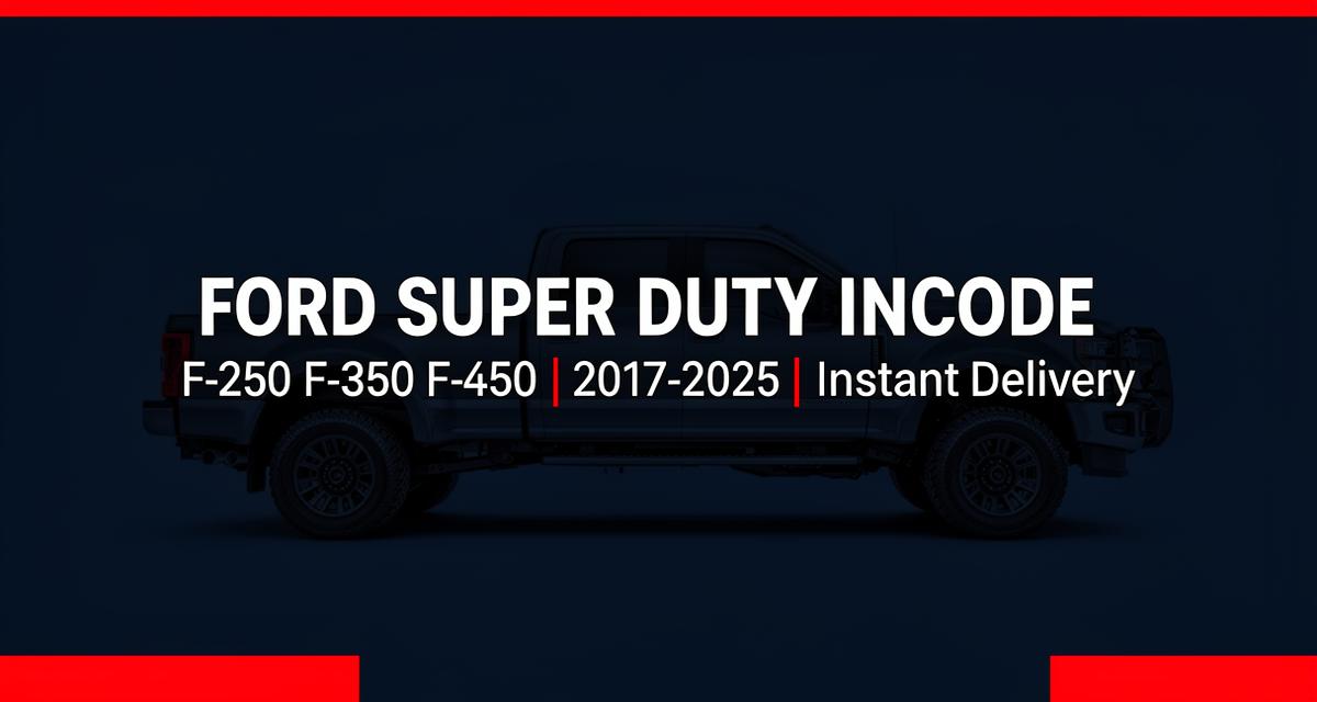 Ford Super Duty F-250/F-350 Incode 2017-2024 | PatsKiller