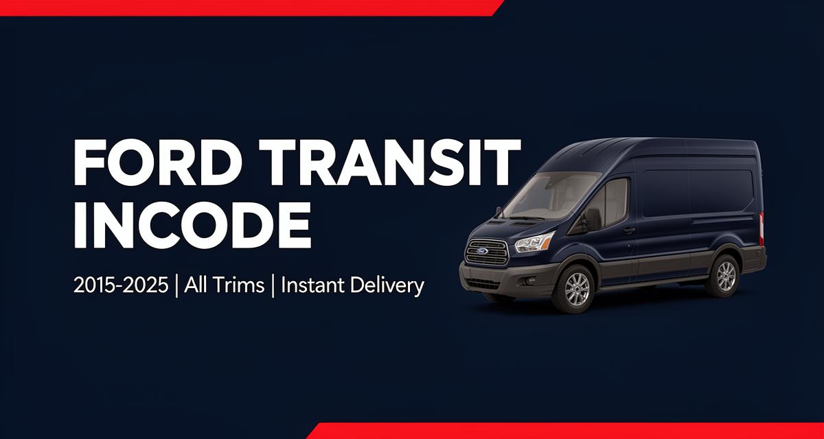 Ford Transit Incode Calculator 2014-2024 | PatsKiller